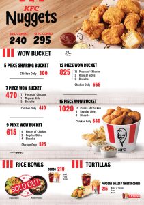 Menu-old - KFC Suriname