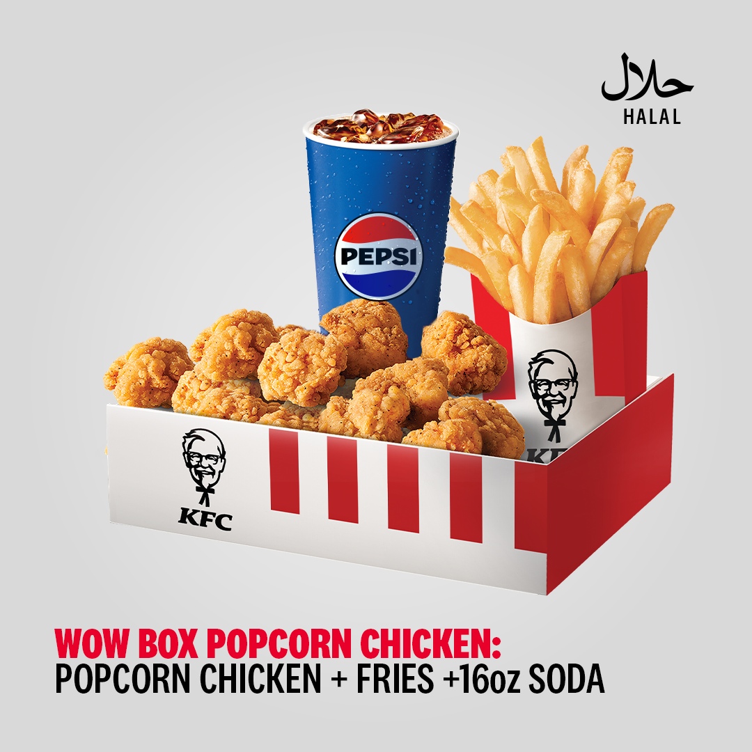 WOWBOX POPCORN - KFC Suriname